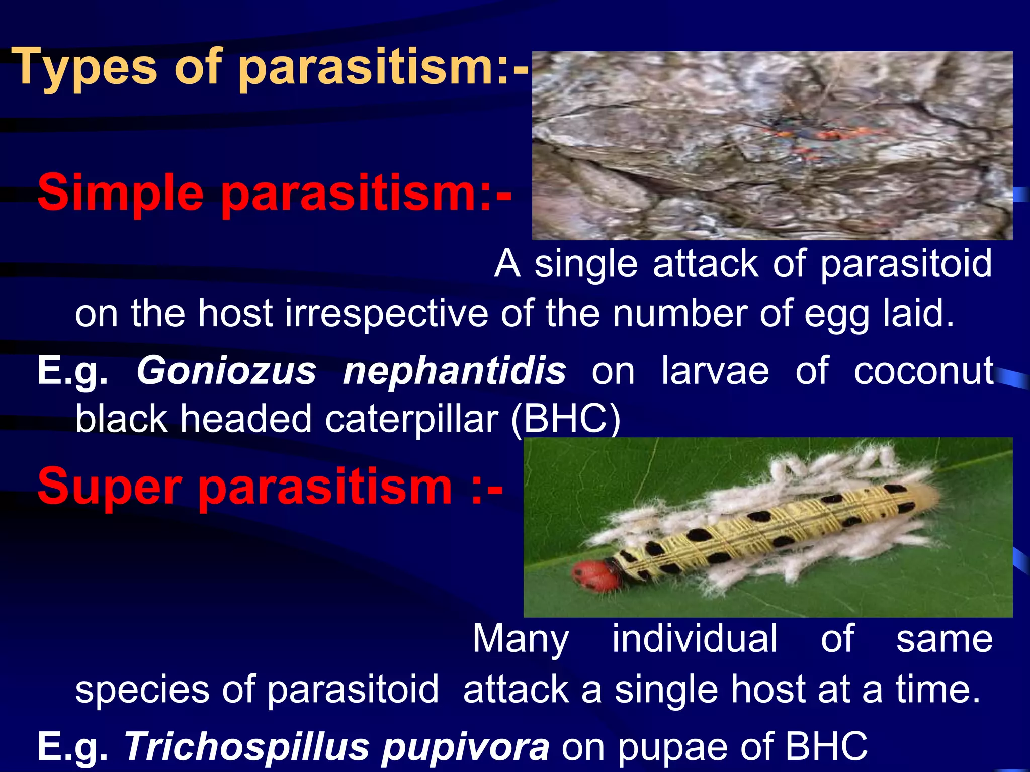 Types of parasitism | PPTX