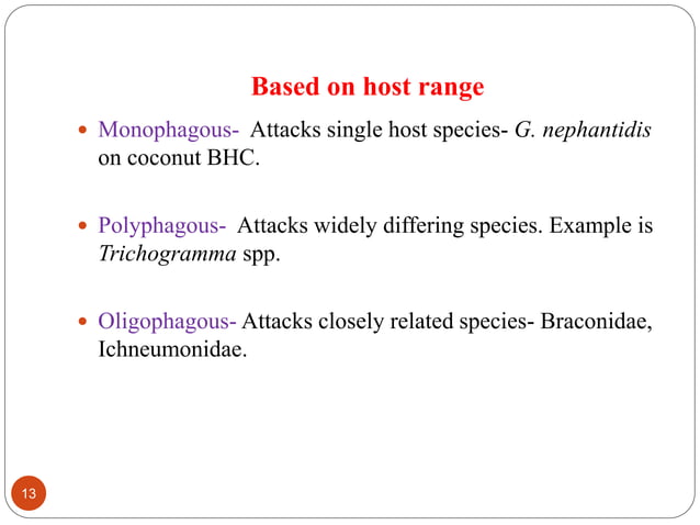 Types of parasitoids and parasitism ppt | PPTX | Infectious Diseases ...