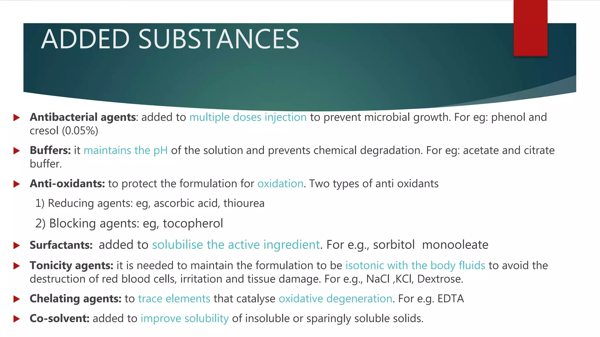 Types of parenteral formulations | PPTX