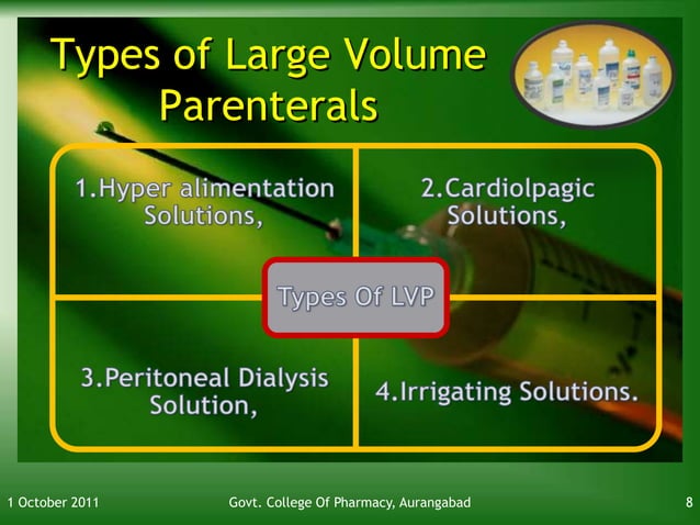 Types of parentrals mahesh | PPTX | Pharmaceutical Drugs | Medical Health