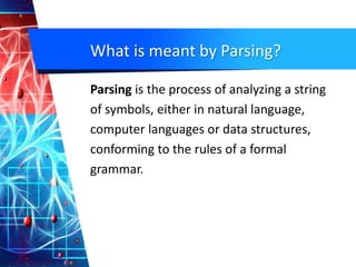 Types of parsers | PPT