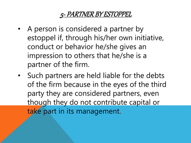 Types of partners | PPT