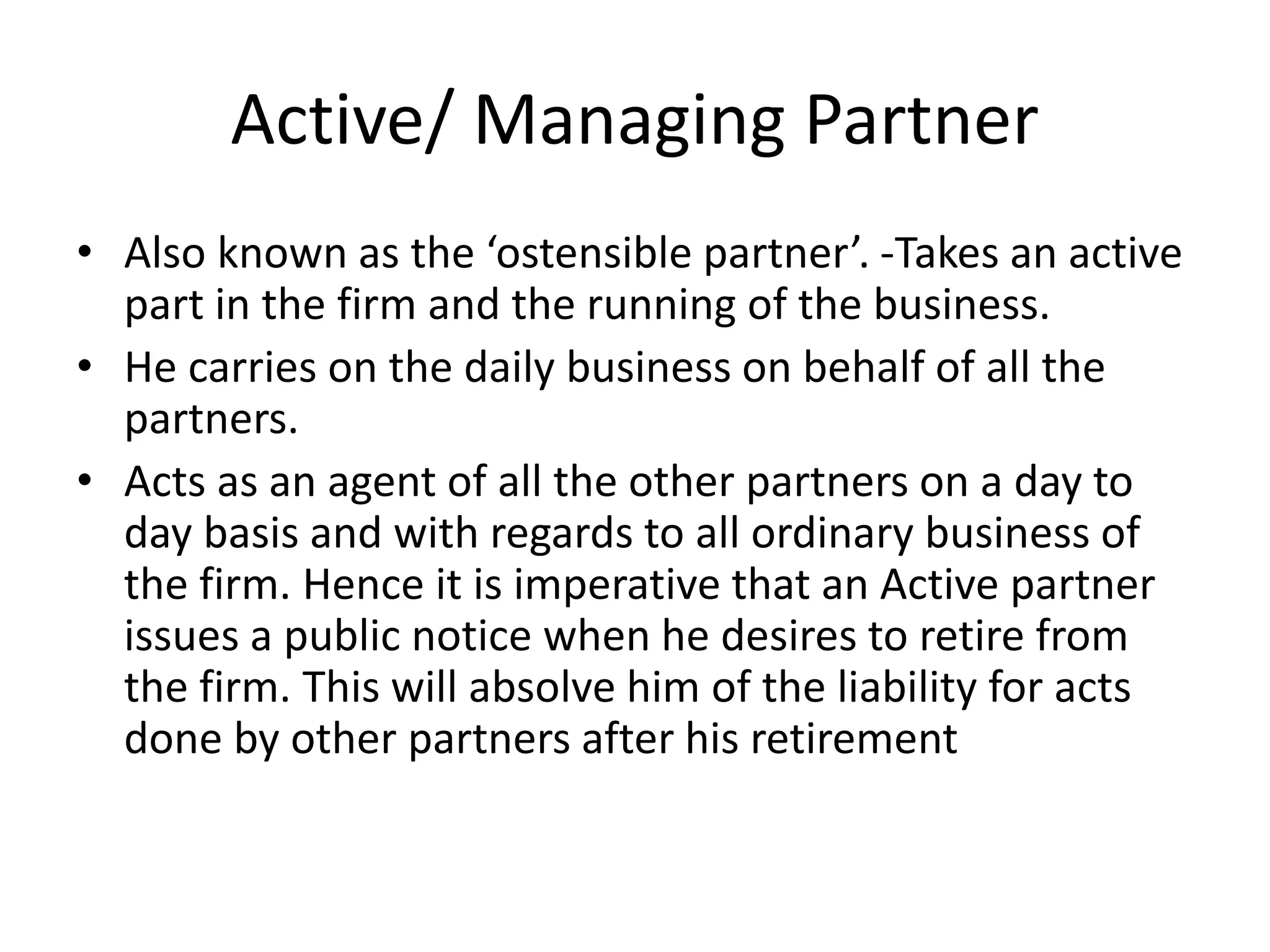 Types of partners | PPTX