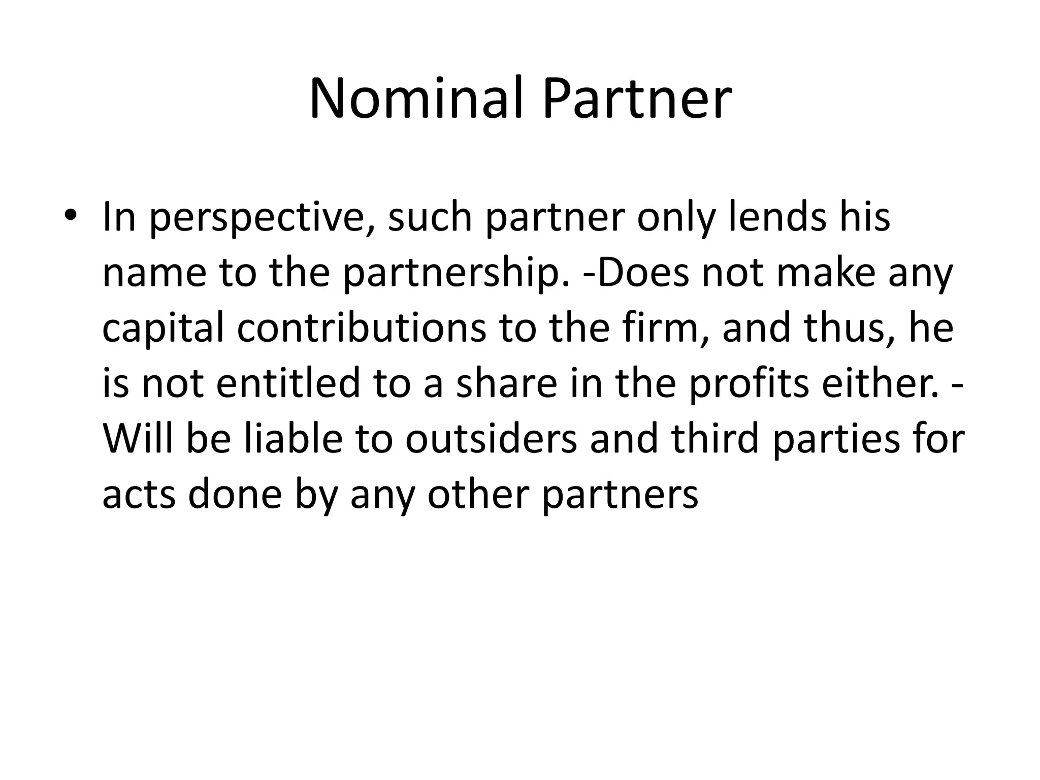 Types of partners | PPTX