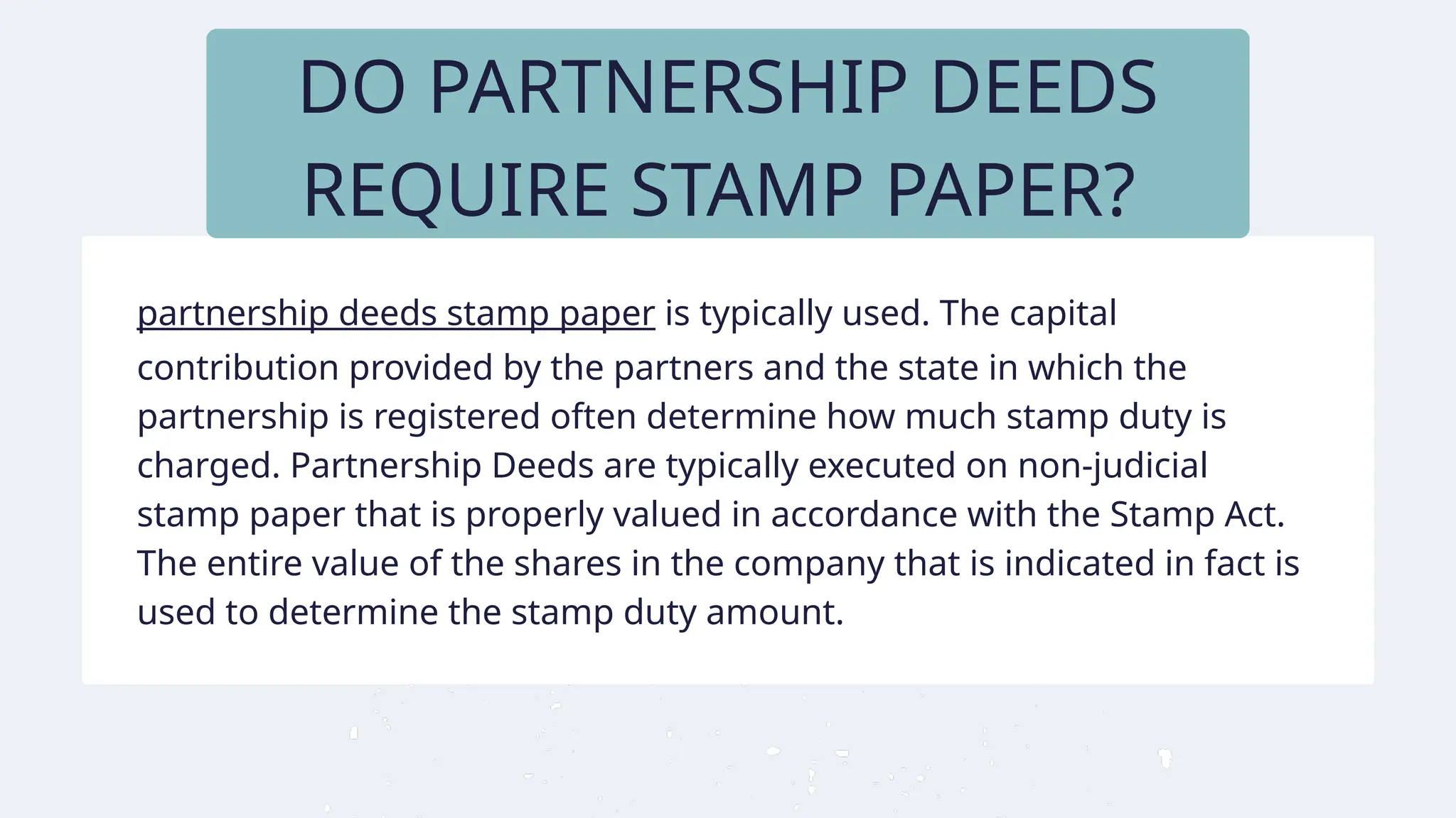 What are the Types of Partnership Deed.pptx