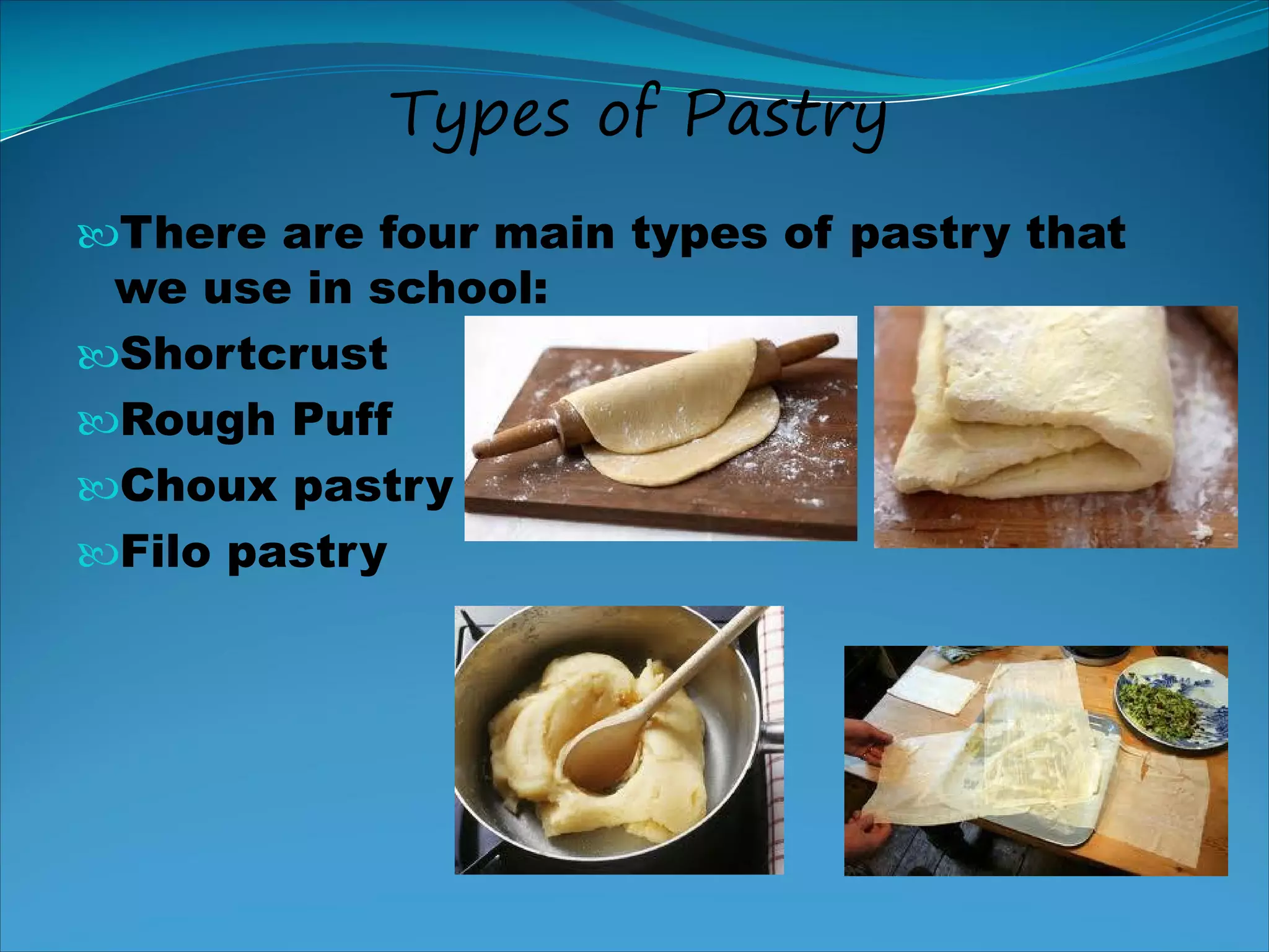 Types of pastry | PDF