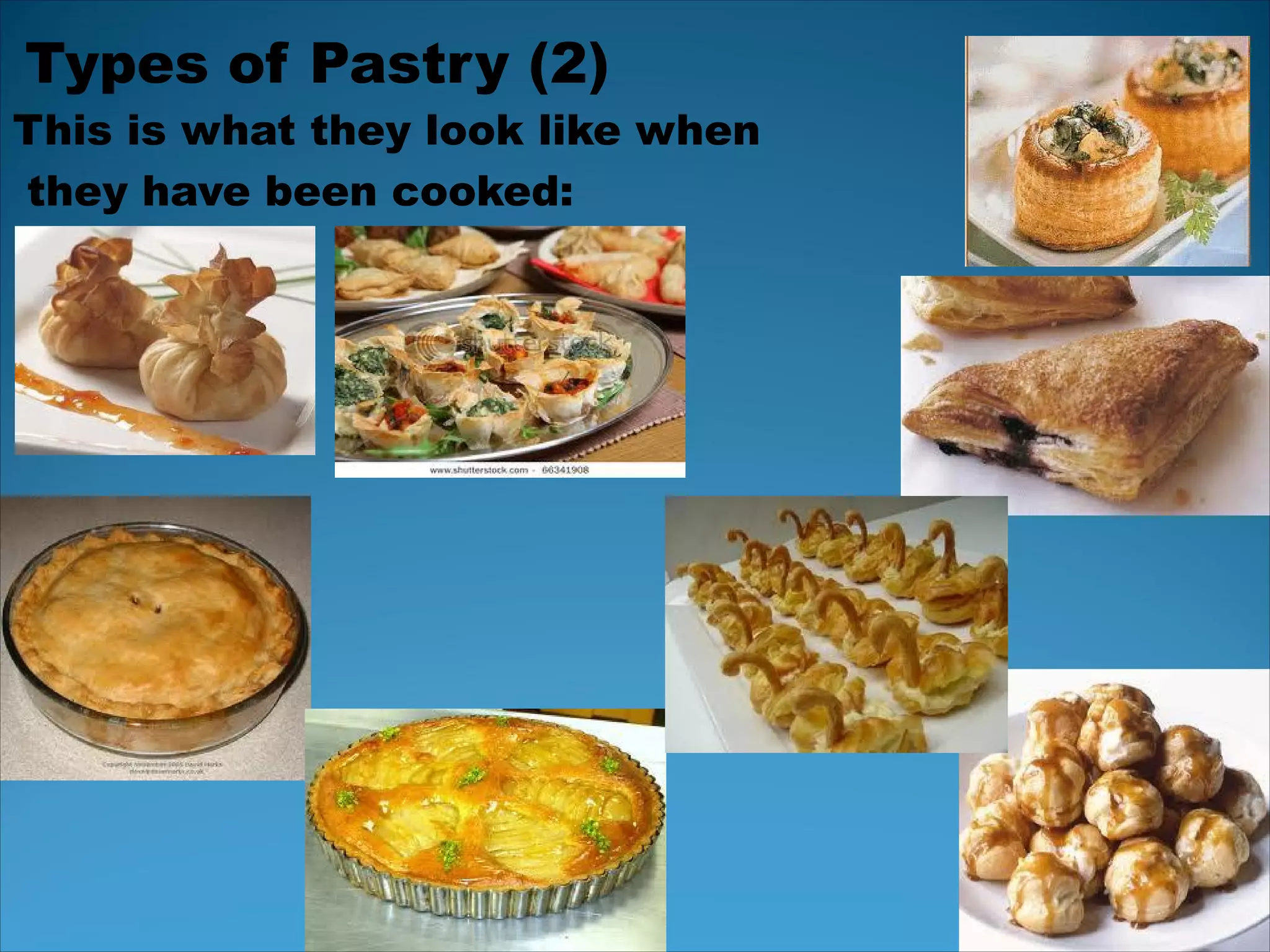 Types of pastry | PDF