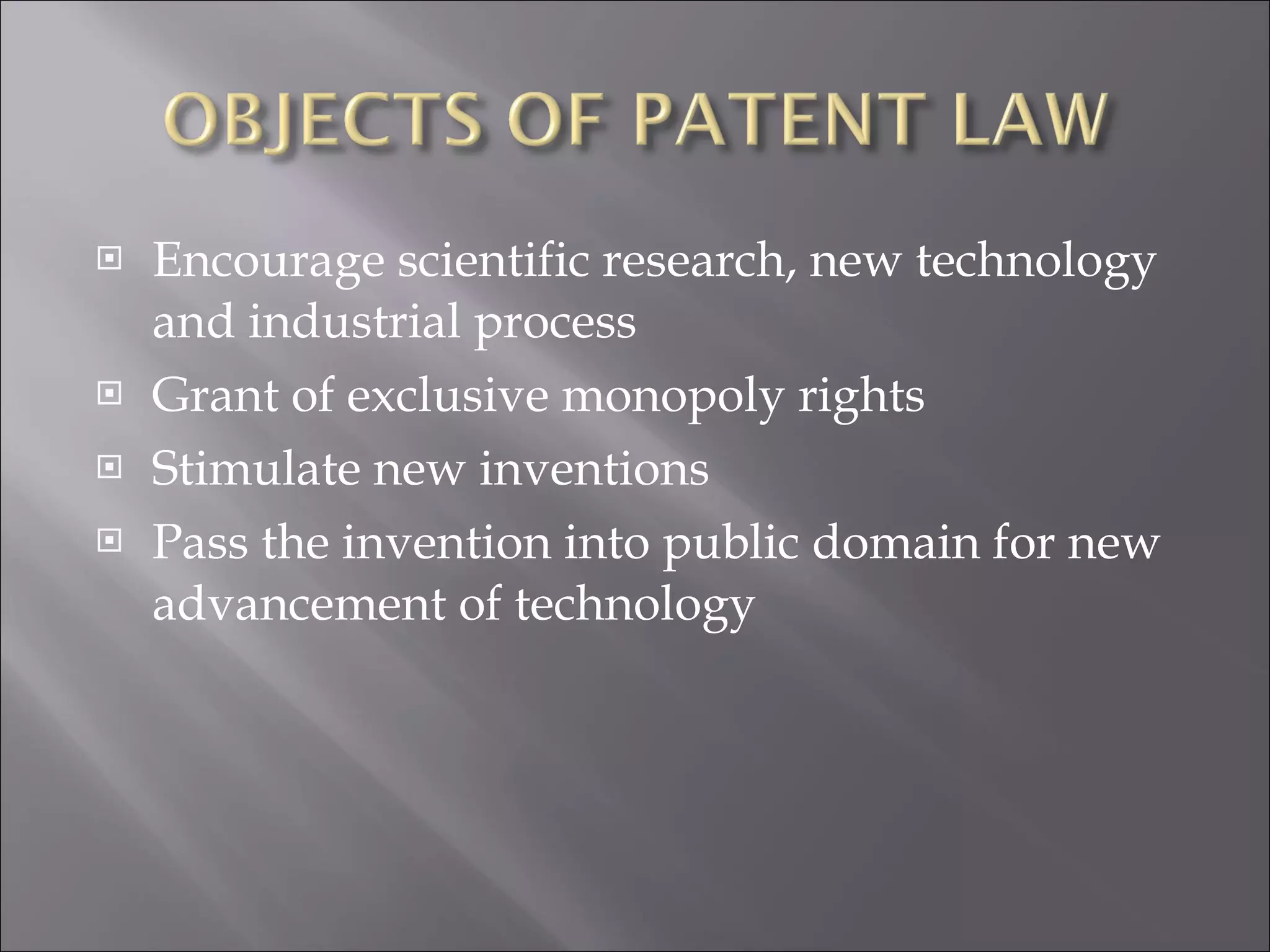 Types of patents | PPT