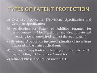 Types of patents | PPT