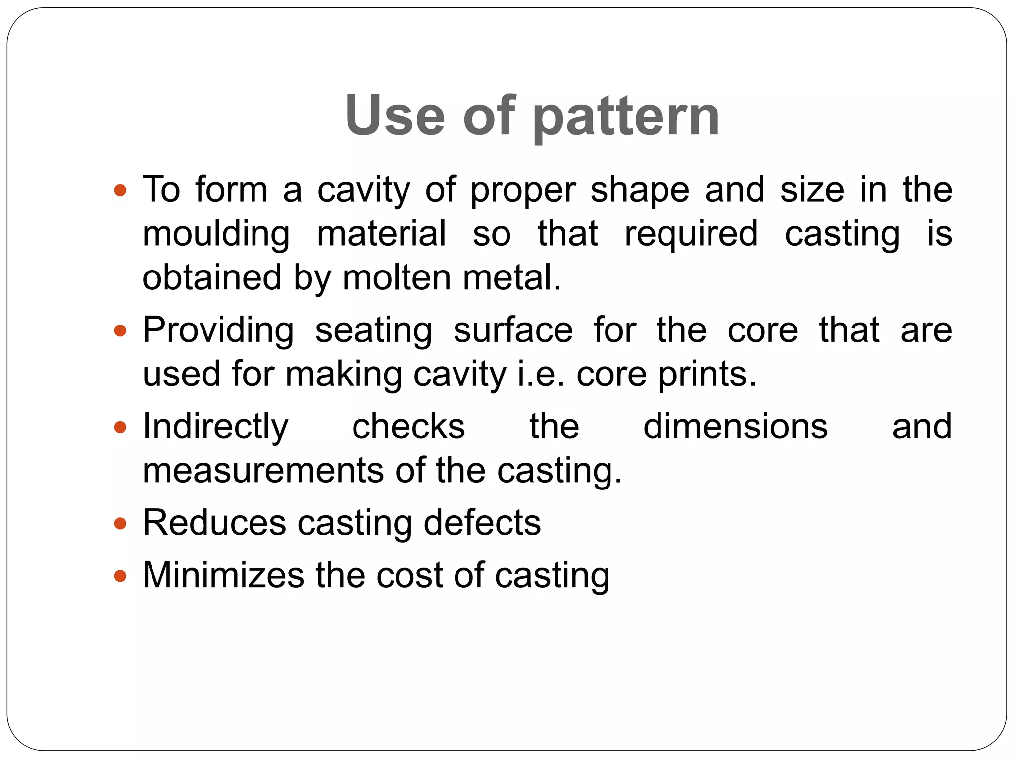 TYPES OF PATTERN AND ITS APPLICATION | PPTX | Woodworking | Arts and Crafts