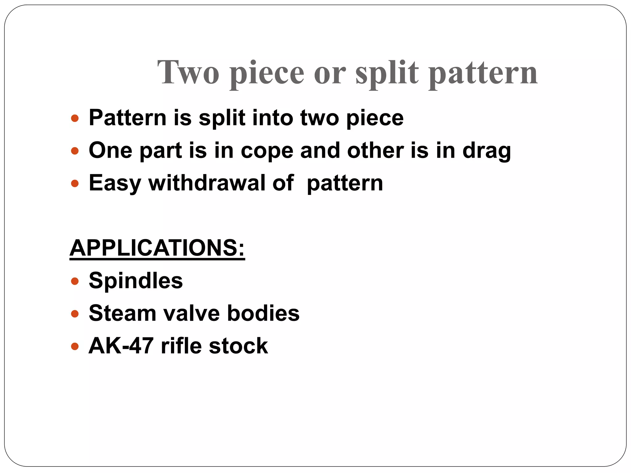 TYPES OF PATTERN AND ITS APPLICATION | PPTX