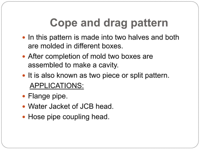 TYPES OF PATTERN AND ITS APPLICATION | PPTX | Woodworking | Arts and Crafts