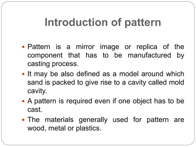 TYPES OF PATTERN AND ITS APPLICATION | PPTX | Woodworking | Arts and Crafts