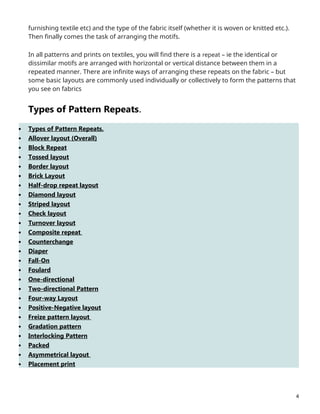 Types of pattern repeats its very usefully use all visual students .docx