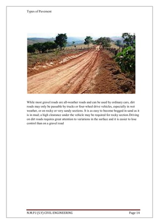 Types of pavement | PDF