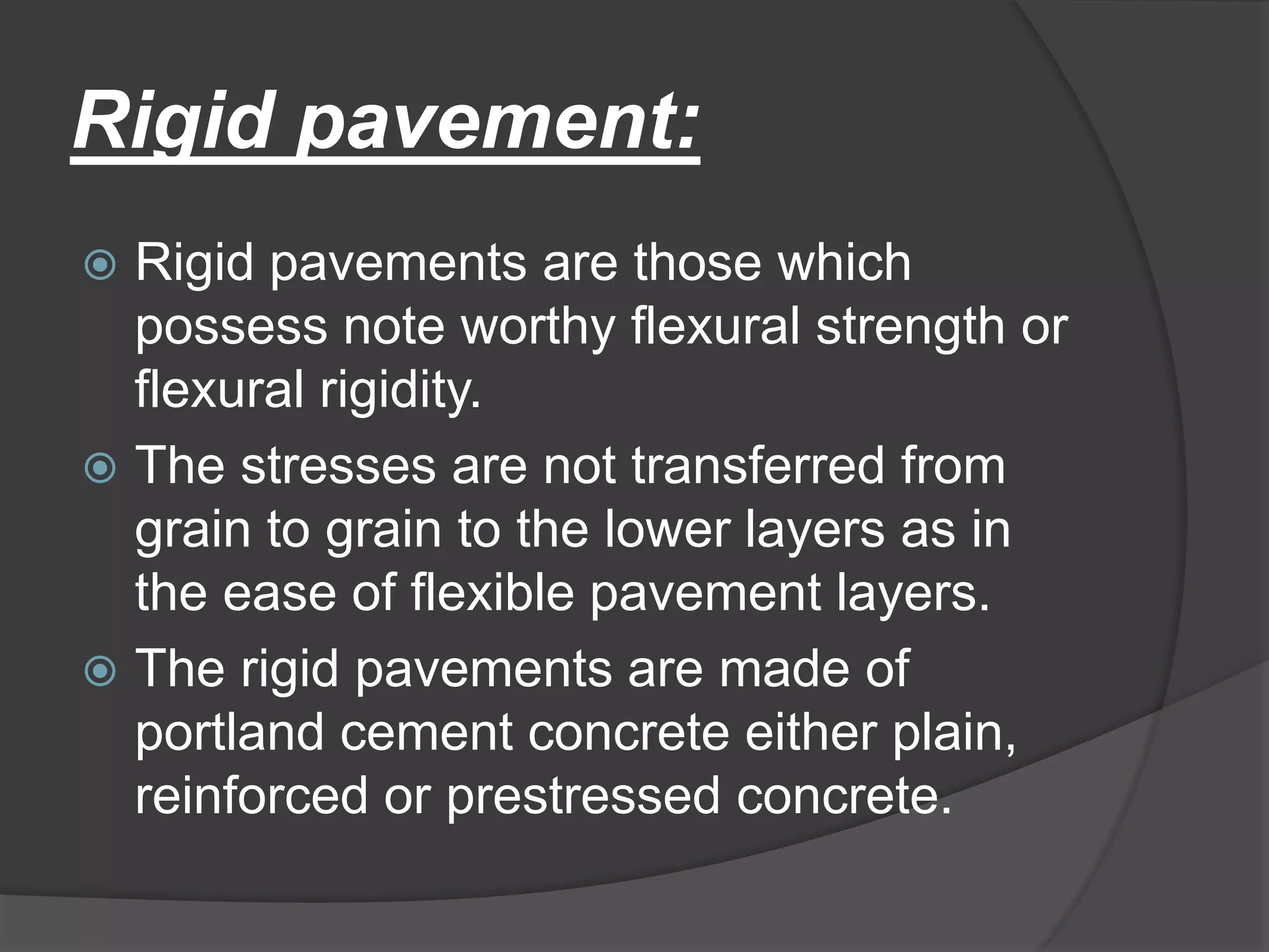 Types of pavements | PPTX