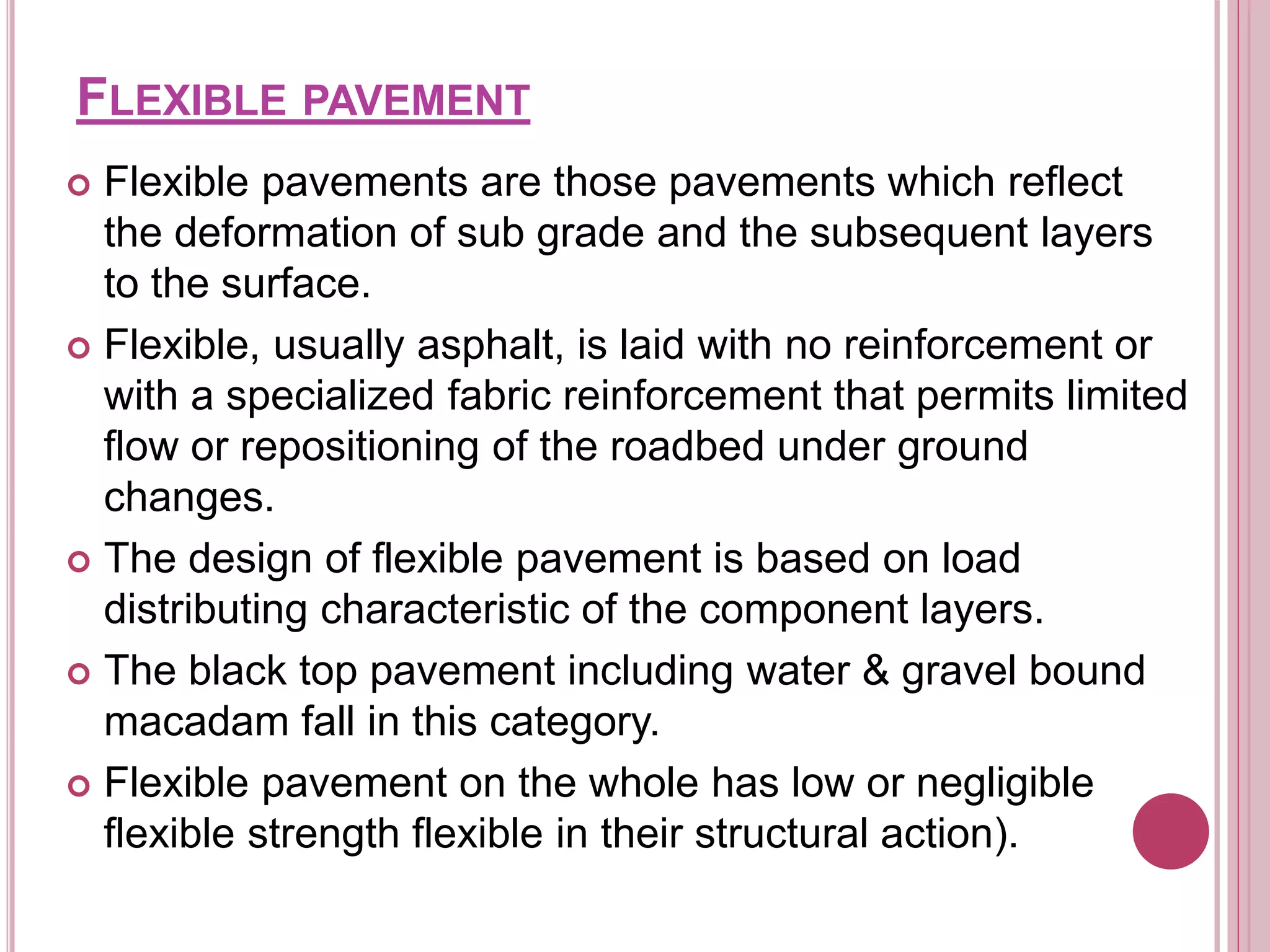 Types of pavements | PPTX | Civil Engineering Industry | Industries