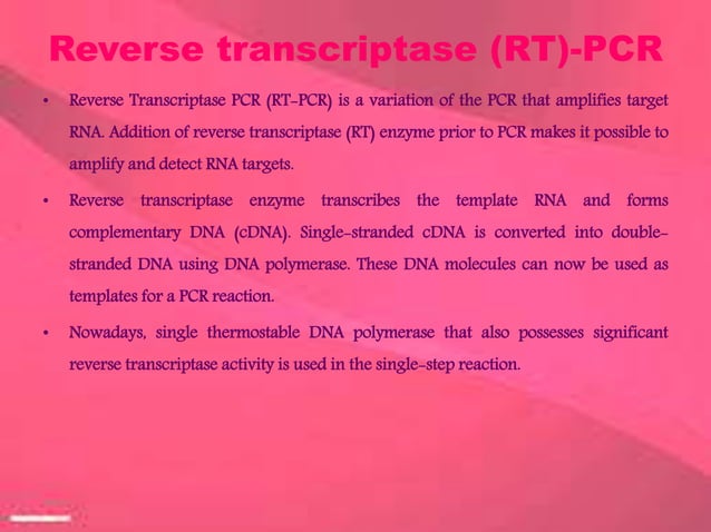 Types of pcr | PPTX