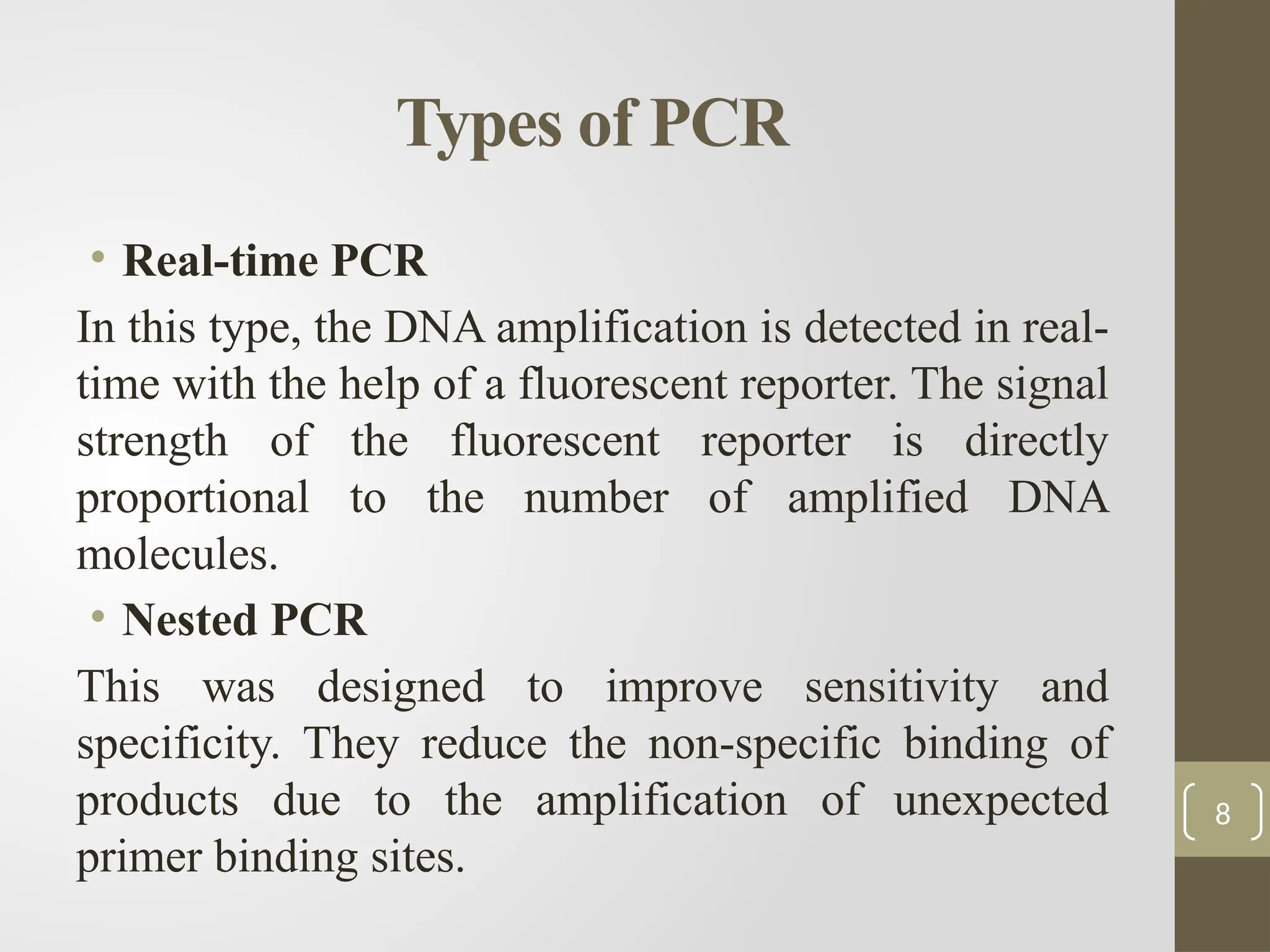 types of PCR technique and its types.pptx