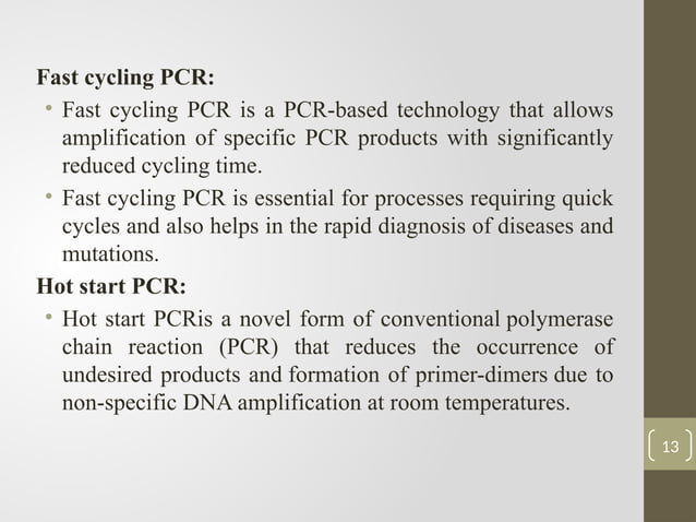 types of PCR polymerase chain reaction.pptx