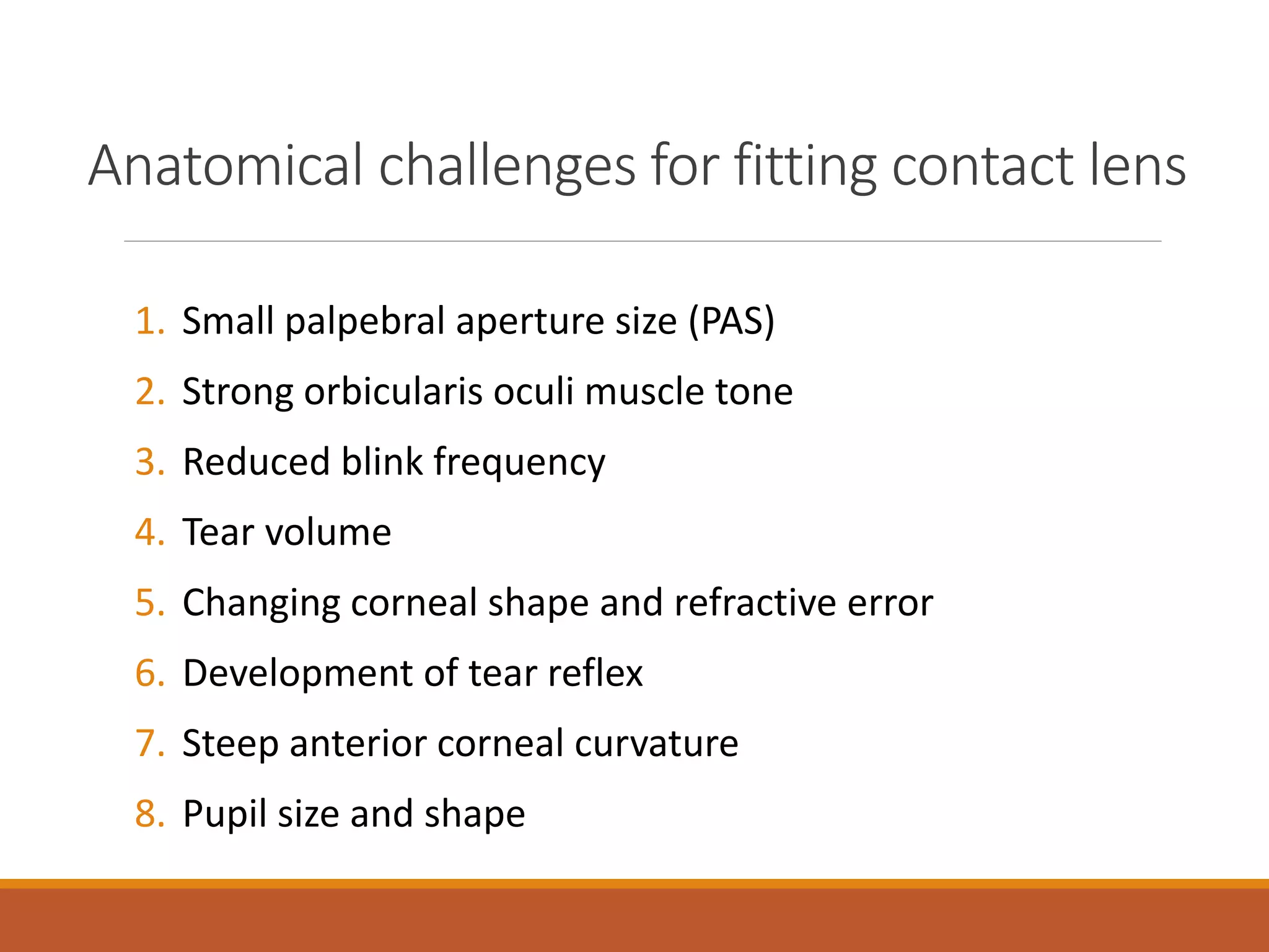 Types of pediatric contact lens [autosaved] | PPTX