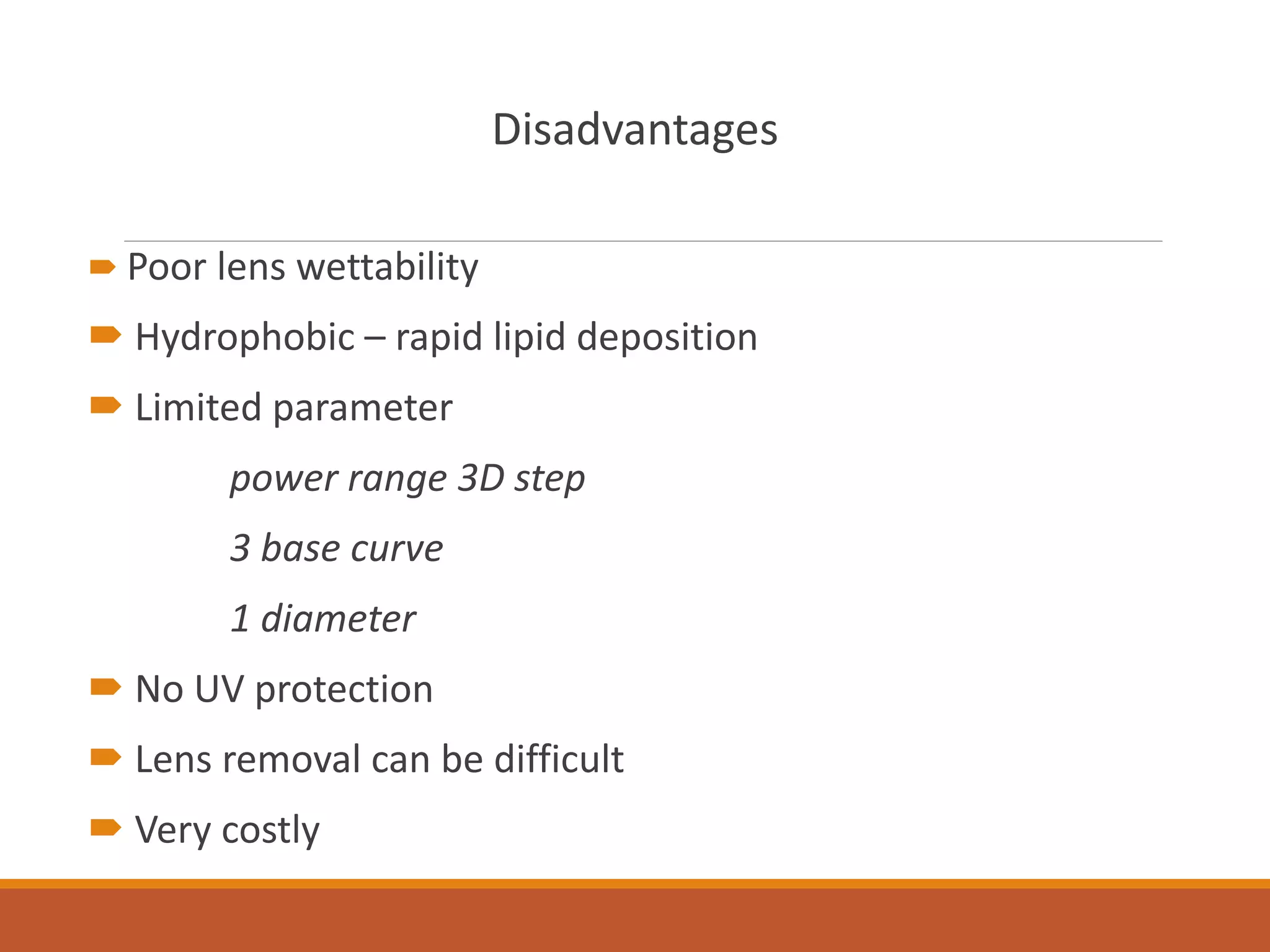 Types of pediatric contact lens [autosaved] | PPTX