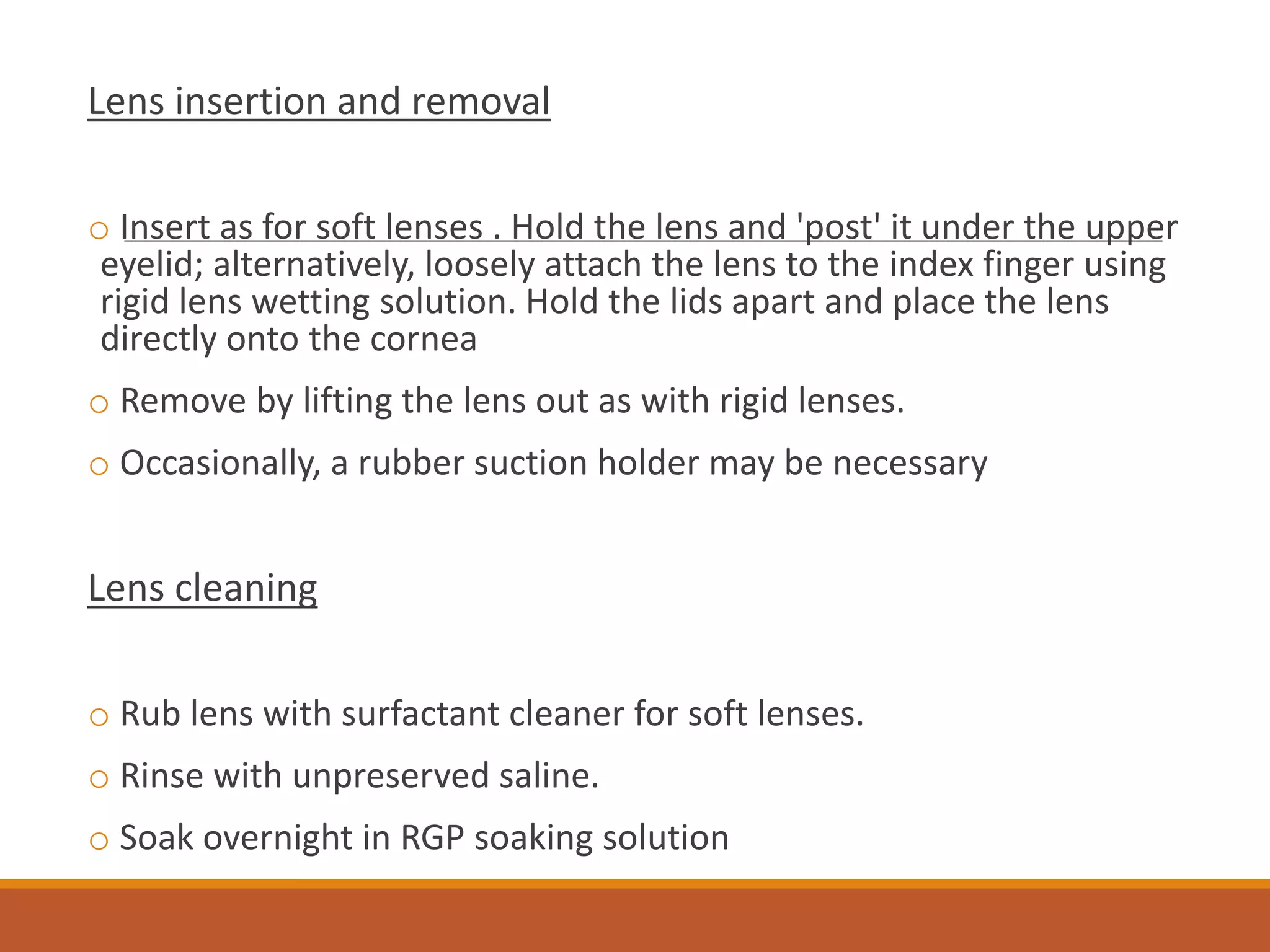 Types of pediatric contact lens [autosaved] | PPTX