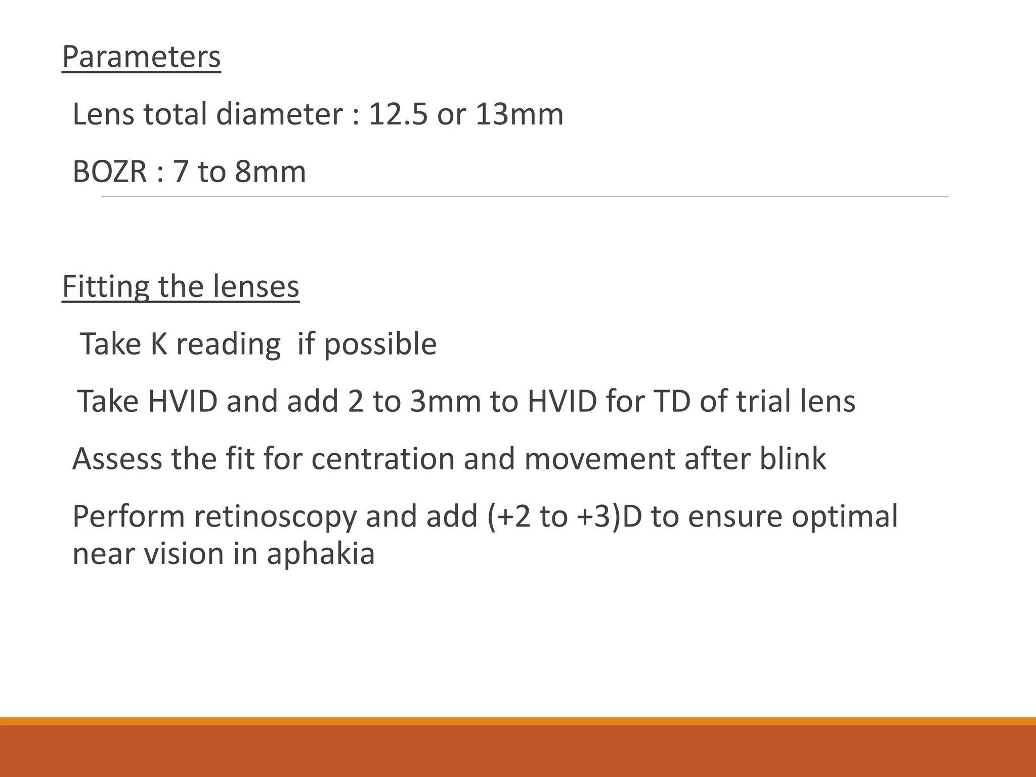 Types of pediatric contact lens [autosaved] | PPTX
