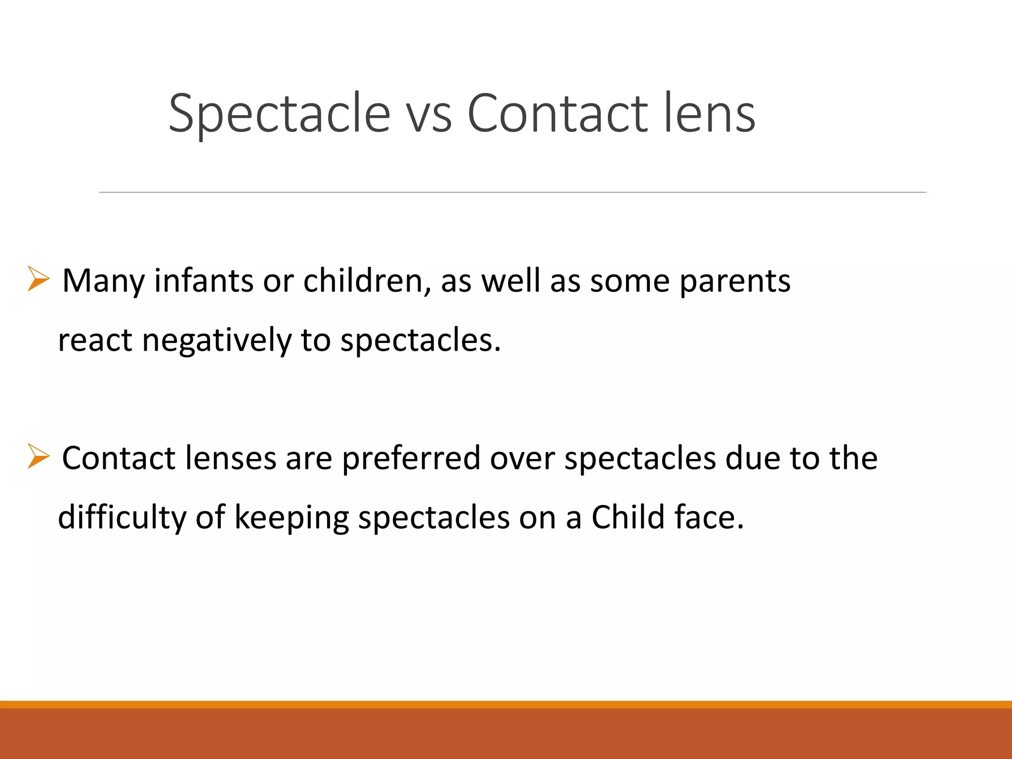 Types of pediatric contact lens [autosaved] | PPTX