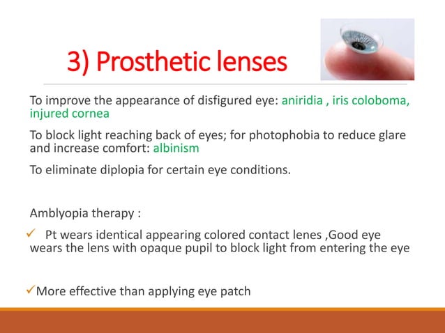 Types of pediatric contact lens [autosaved] | PPT