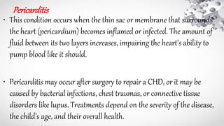 Types of pediatric heart disease | PPTX
