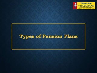 Types of Pension Plans | PPTX