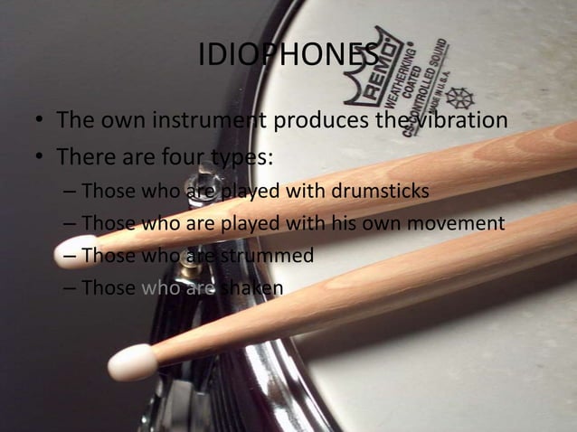 Types of percussion | PPTX