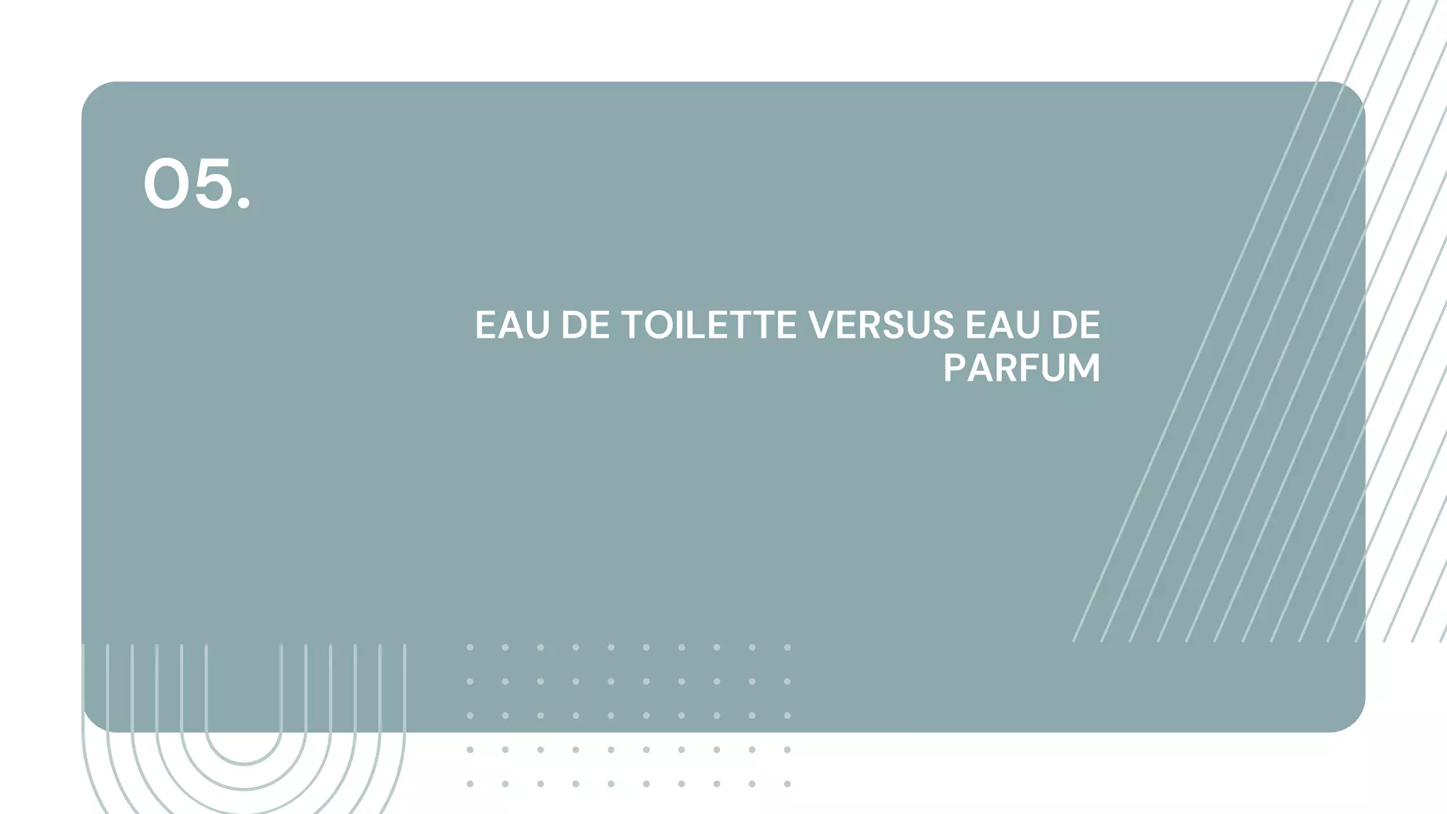 Different Types of Perfume Explained | PDF