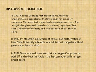 Types of personal computers | PPTX