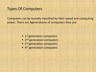 Types of personal computers | PPTX