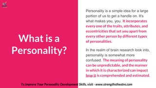 Types of Personalities | PPTX
