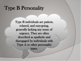 Types of Personality and its types like A, B, C and D.pptx