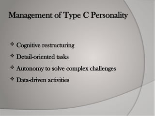 Types of Personality and its types like A, B, C and D.pptx