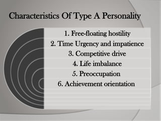 Types of Personality and its types like A, B, C and D.pptx