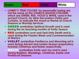 Types of Personality and Spirituality | PPT