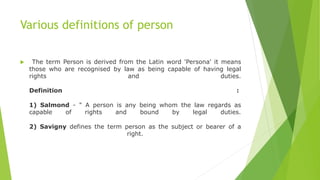 Types of Persons in Law.pptx