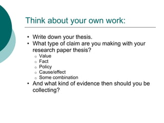 Types of persuasive_claims | PPT