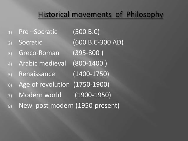 Types of philosophy | PPTX | Science