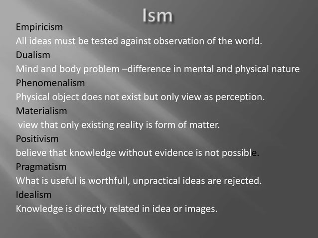 Types of philosophy | PPT