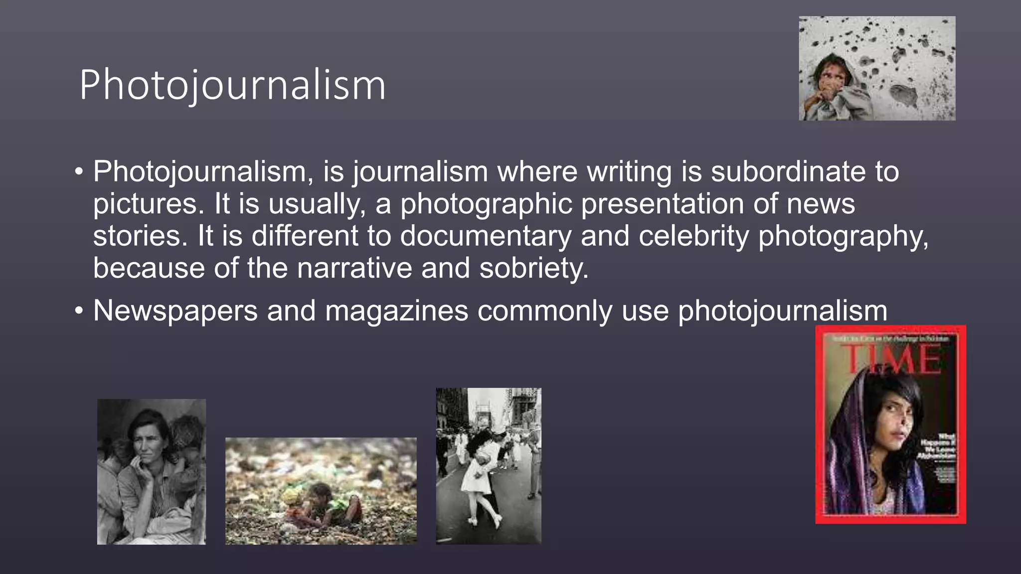 Types of photography | PPTX