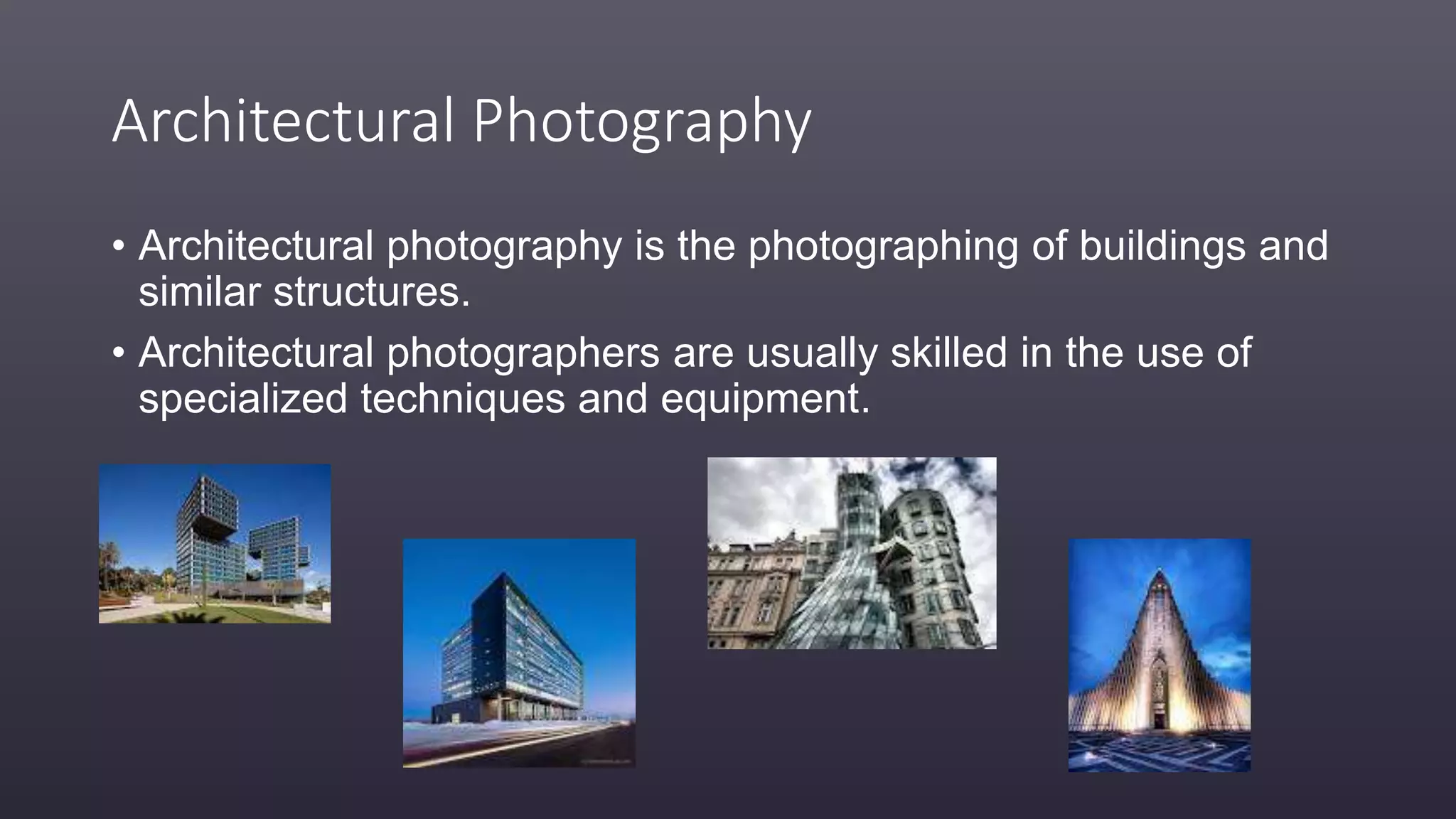 Types of photography | PPTX