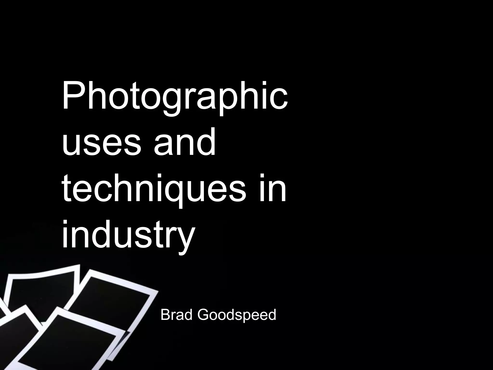 Types of photography assignment | PPT