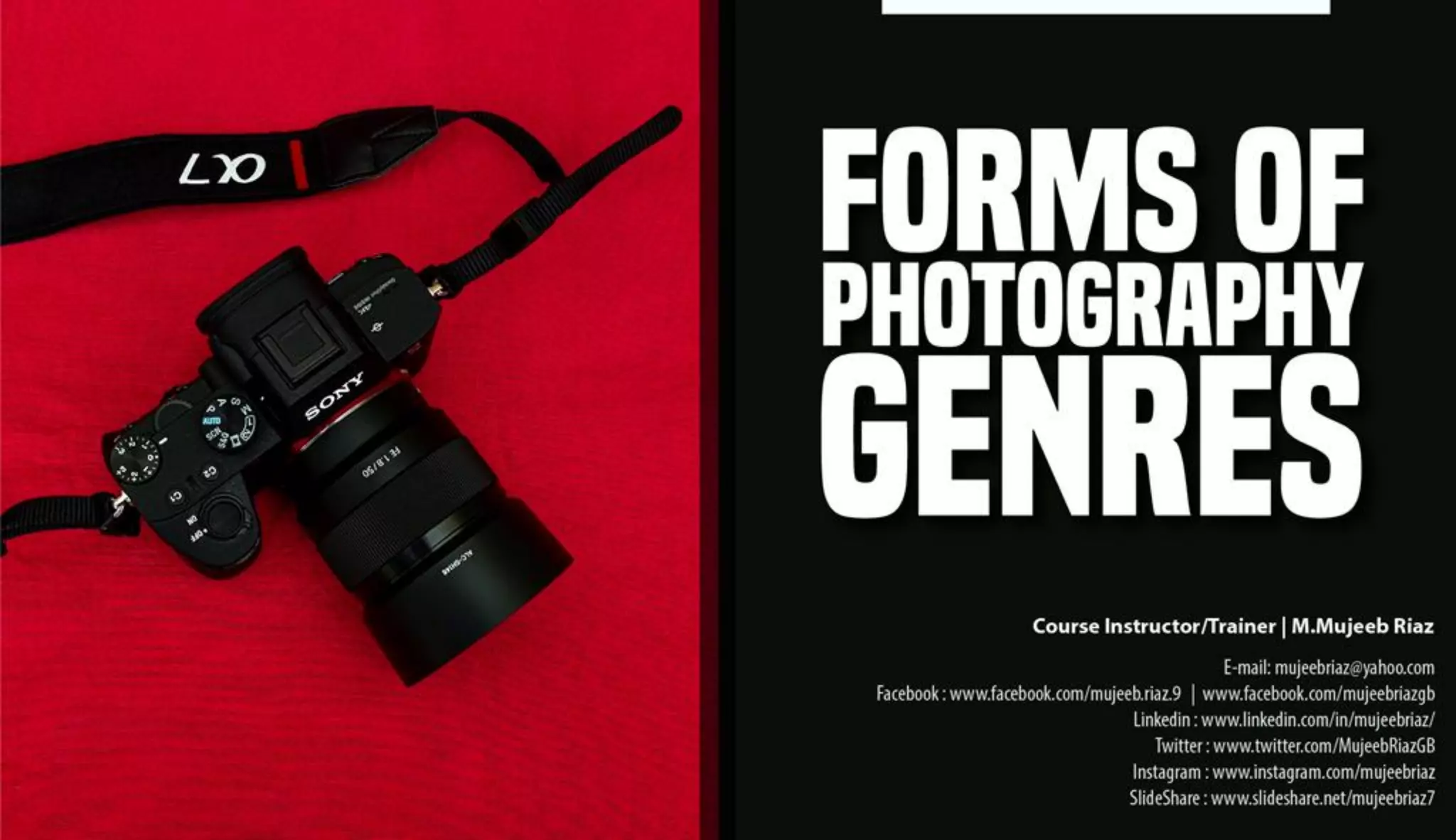 Types of Photography Genres _ M.Mujeeb Riaz | PDF