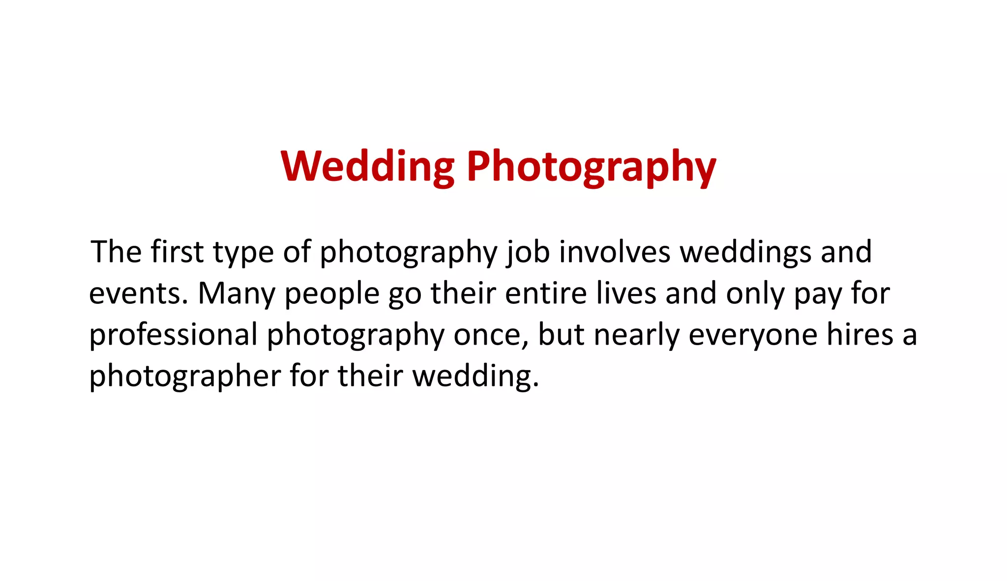 Types of Photography Genres _ M.Mujeeb Riaz | PDF